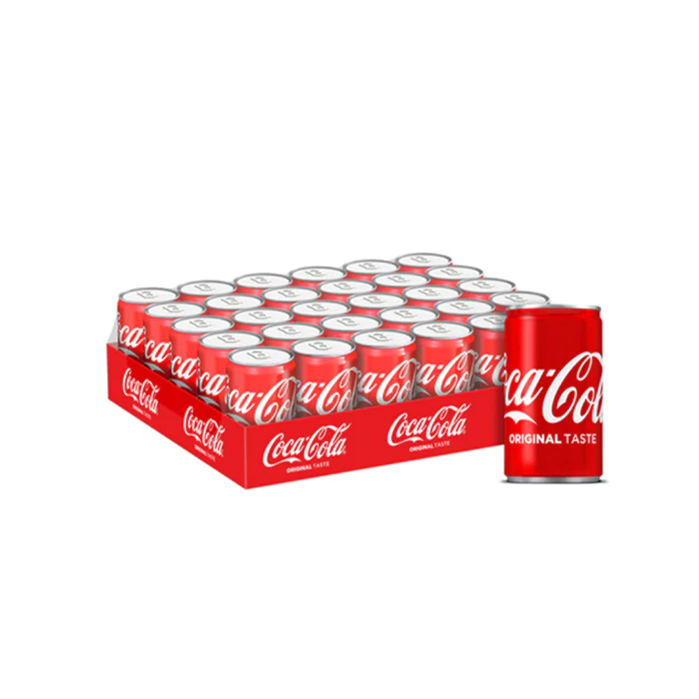 Coca Cola Regular, 150ml, Pack of 30 - Alzain trading