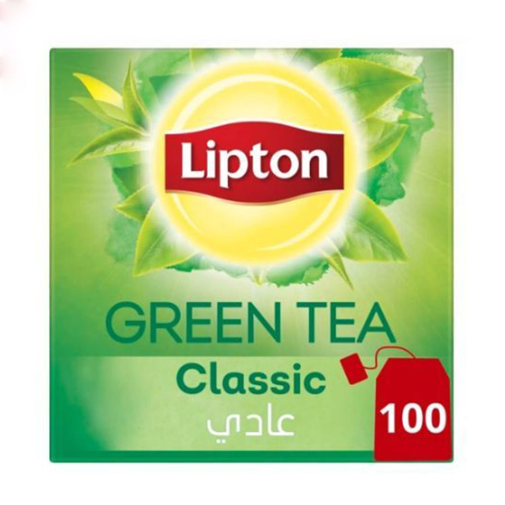 Lipton Green Tea Classic 100 Tea Bags - Alzain trading