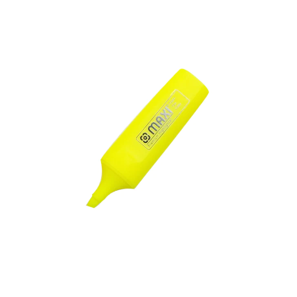 Maxi Highlighter Yellow - Alzain trading