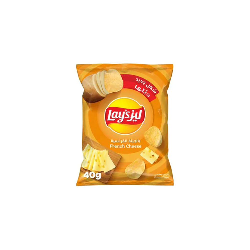 Lays Potato Chips Cheese 40g - Alzain trading