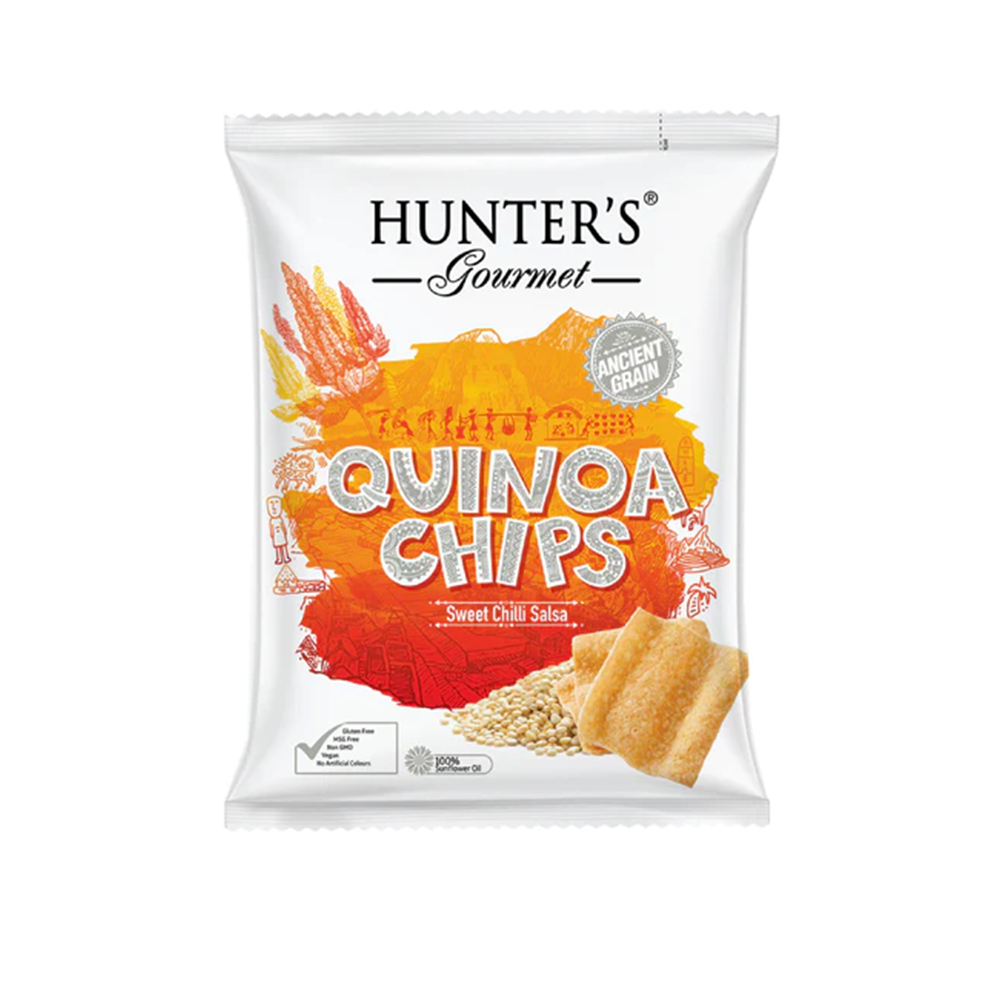 Hunter's Gourmet Sweet Chilli Salsa Quinoa Chips 75g - Alzain trading